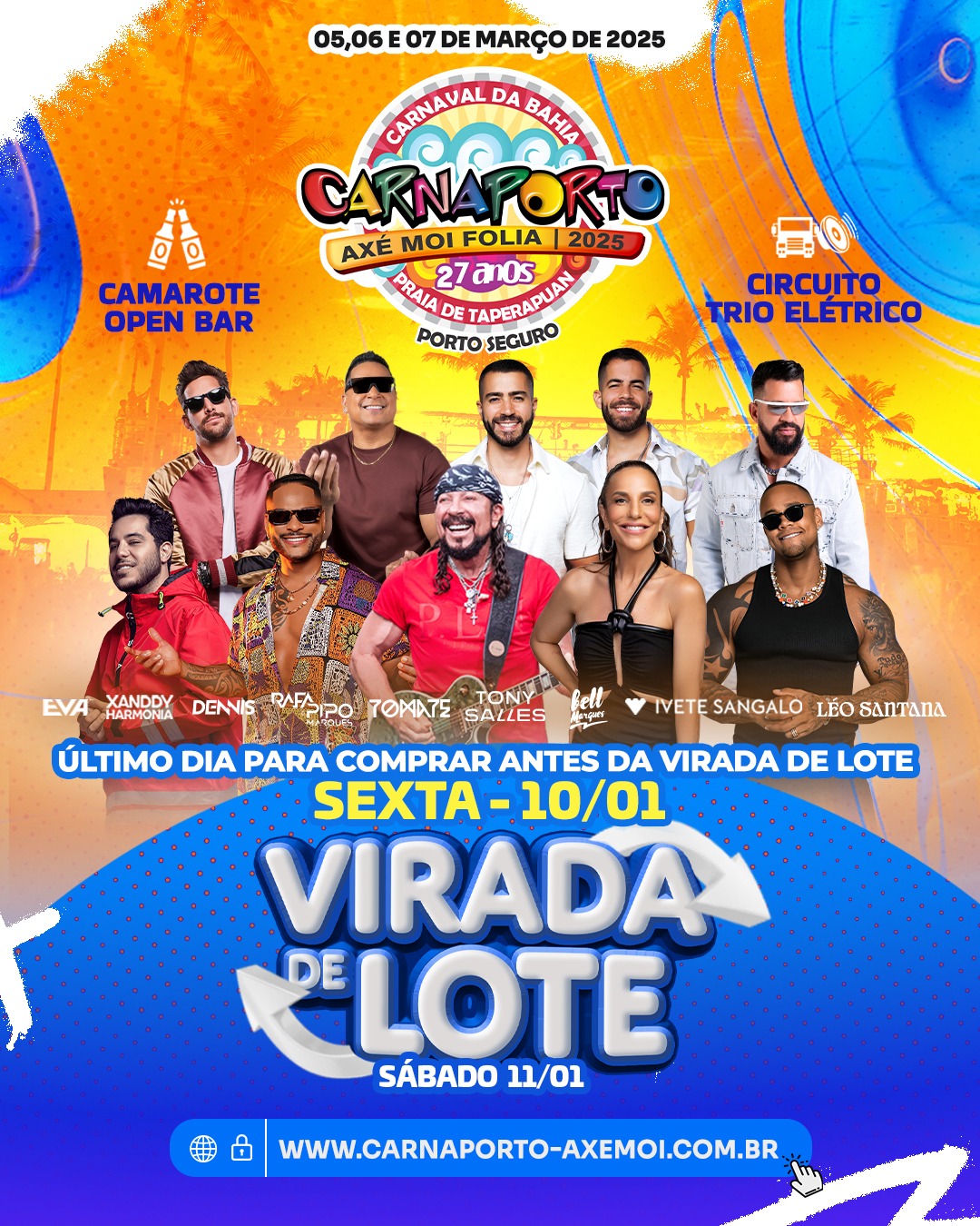 Virada de lote Carnaporto 2025 - oXarope